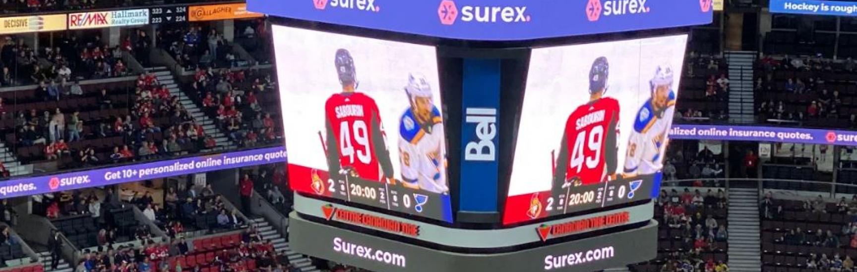 Surex and the Ottawa Senators