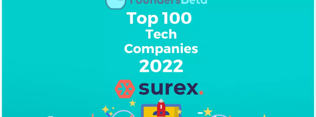 FoundersBeta’s list of Top 100 Tech Companies to Watch for in 2022 | Surex
